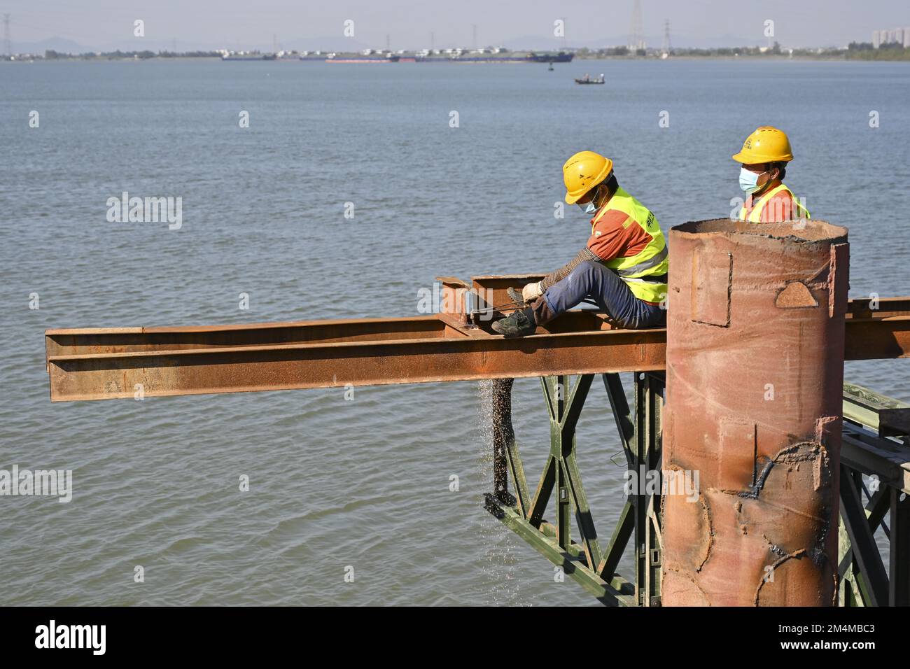 **CHINESE MAINLAND, HONG KONG, MACAU AND TAIWAN OUT** The construction ...