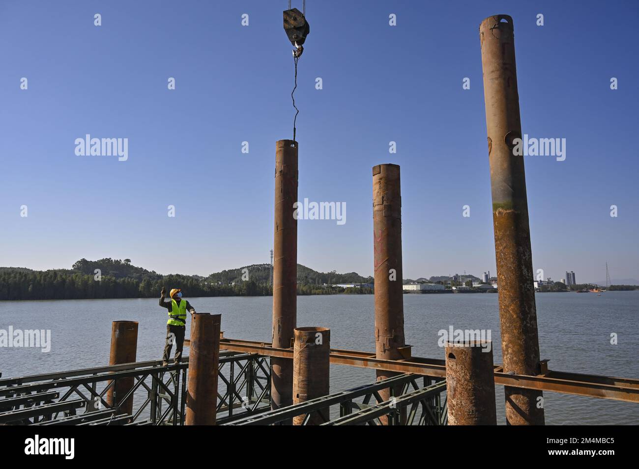 **CHINESE MAINLAND, HONG KONG, MACAU AND TAIWAN OUT** The construction ...