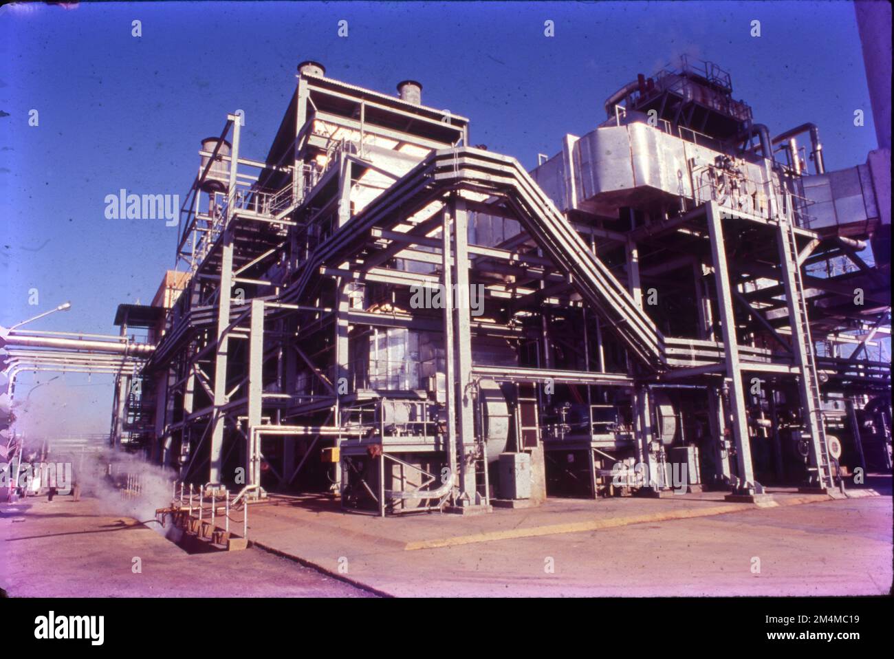 Chemical plants produce olefins by steam cracking of natural gas ...