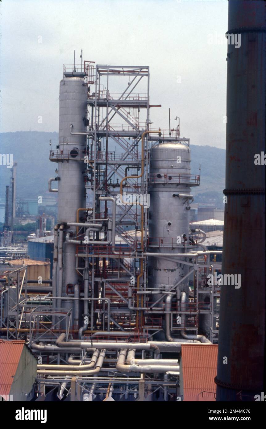 Chemical plants produce olefins by steam cracking of natural gas ...