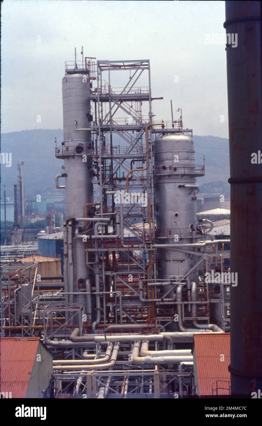 Chemical plants produce olefins by steam cracking of natural gas ...