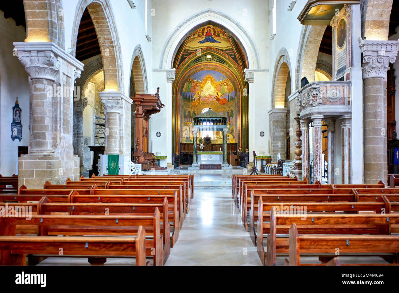 Salento. Apulia Puglia Italy. Nardò. The Cathedral Stock Photo - Alamy