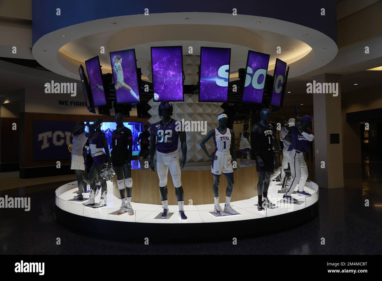 The Hall of Fame at Ed and Rae Schollmaier Arena at Texas Christian ...