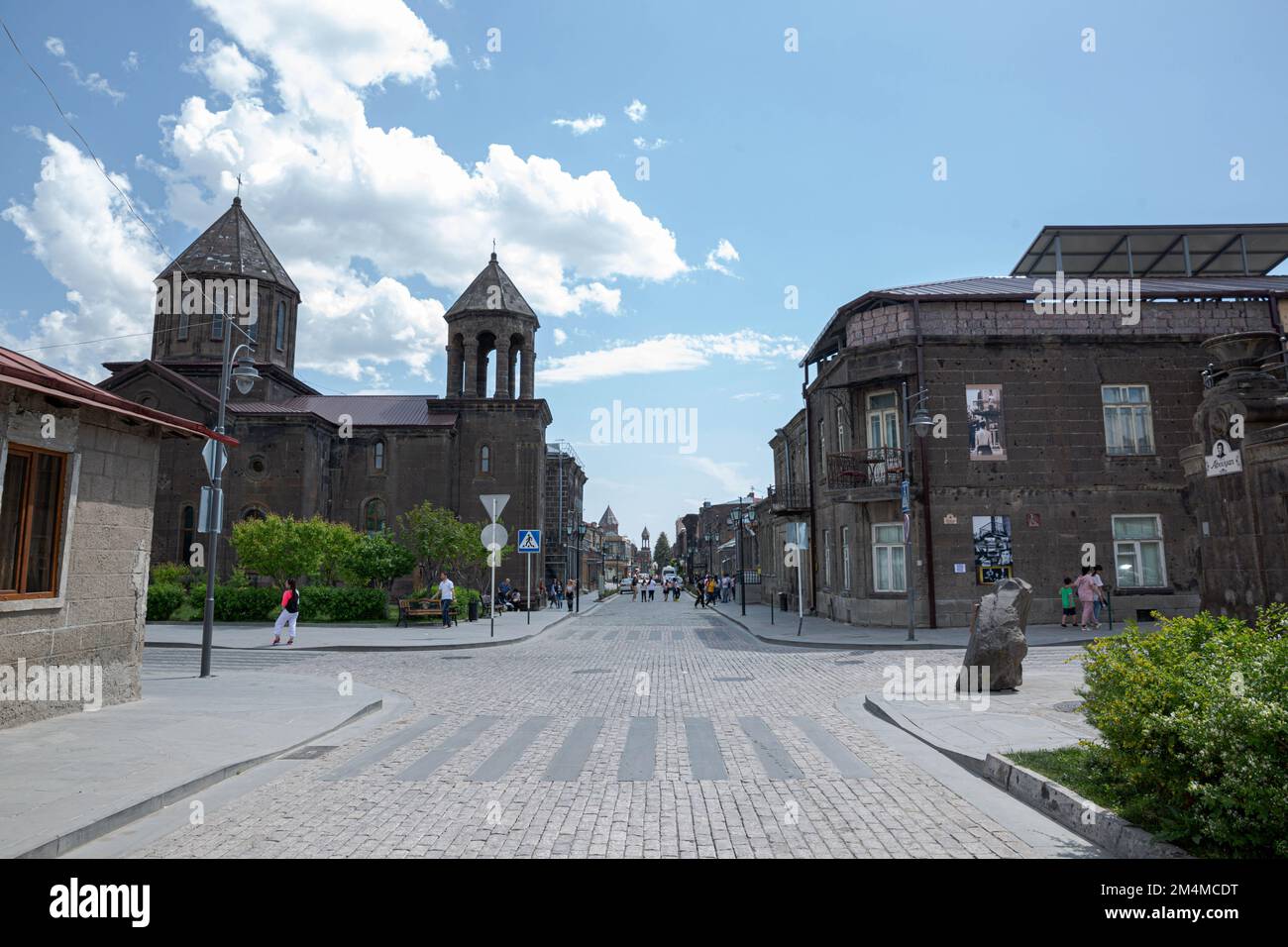 A church in the city of Gyumri, Armenia Stock Photo - Alamy