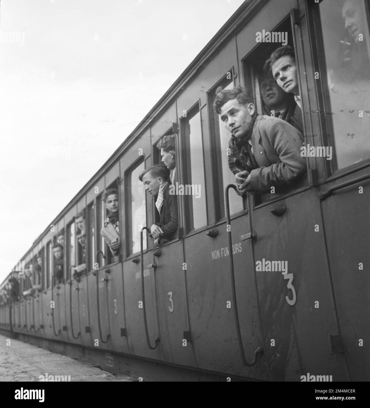French Army - Training Recruits. Photographs of Marshall Plan Programs ...