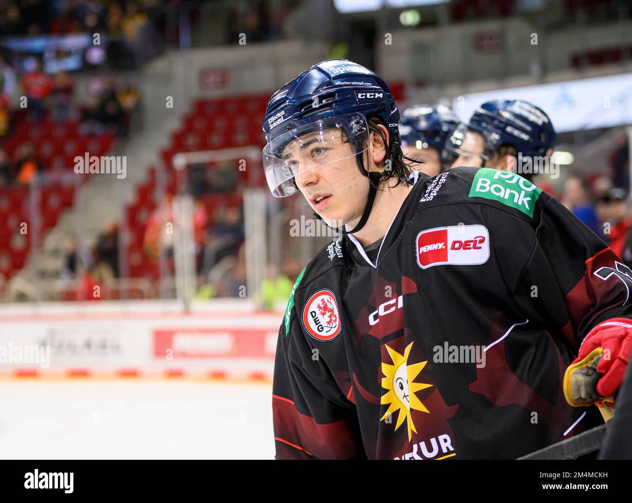 Dusseldorf/ Germany. December 20th, 2022, Daniel FISCHBUCH (DEG) ice hockey 1st Bundesliga, DEL ...
