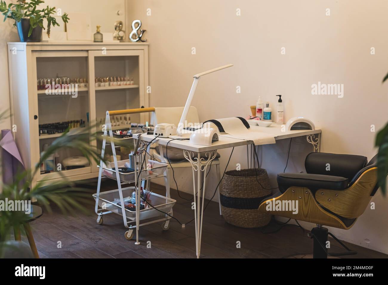 Manicure pedicure station hi-res stock photography and images - Alamy
