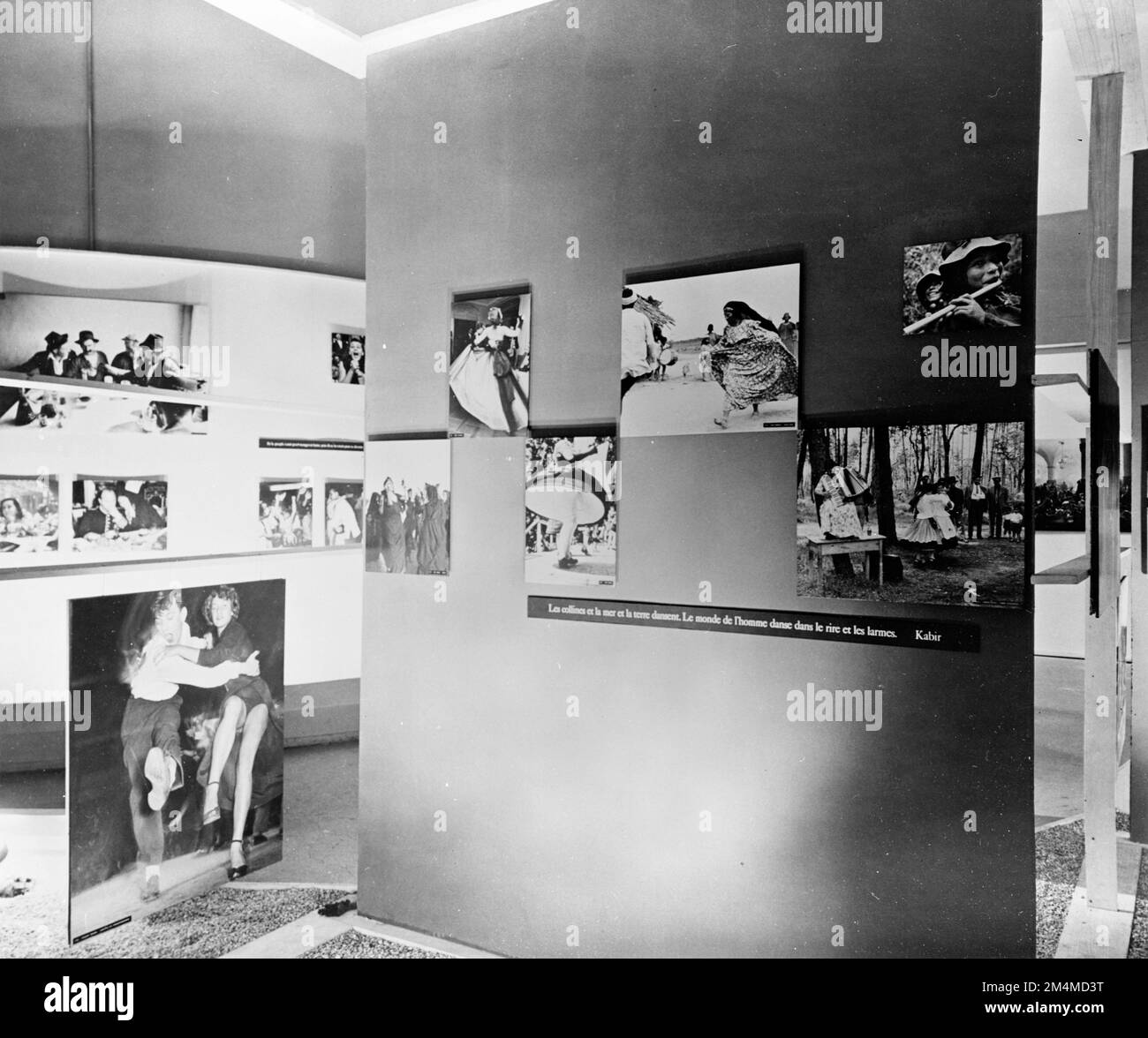 "Family of Man" Exhibit, Lay-out. Photographs of Marshall Plan Programs ...