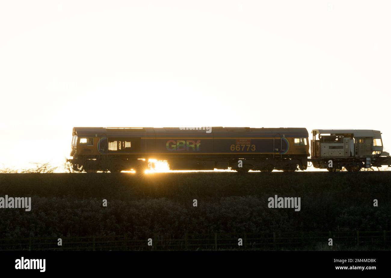 GBRf class 66 diesel locomotive No. 66773 "Pride of GB Railfreight ...