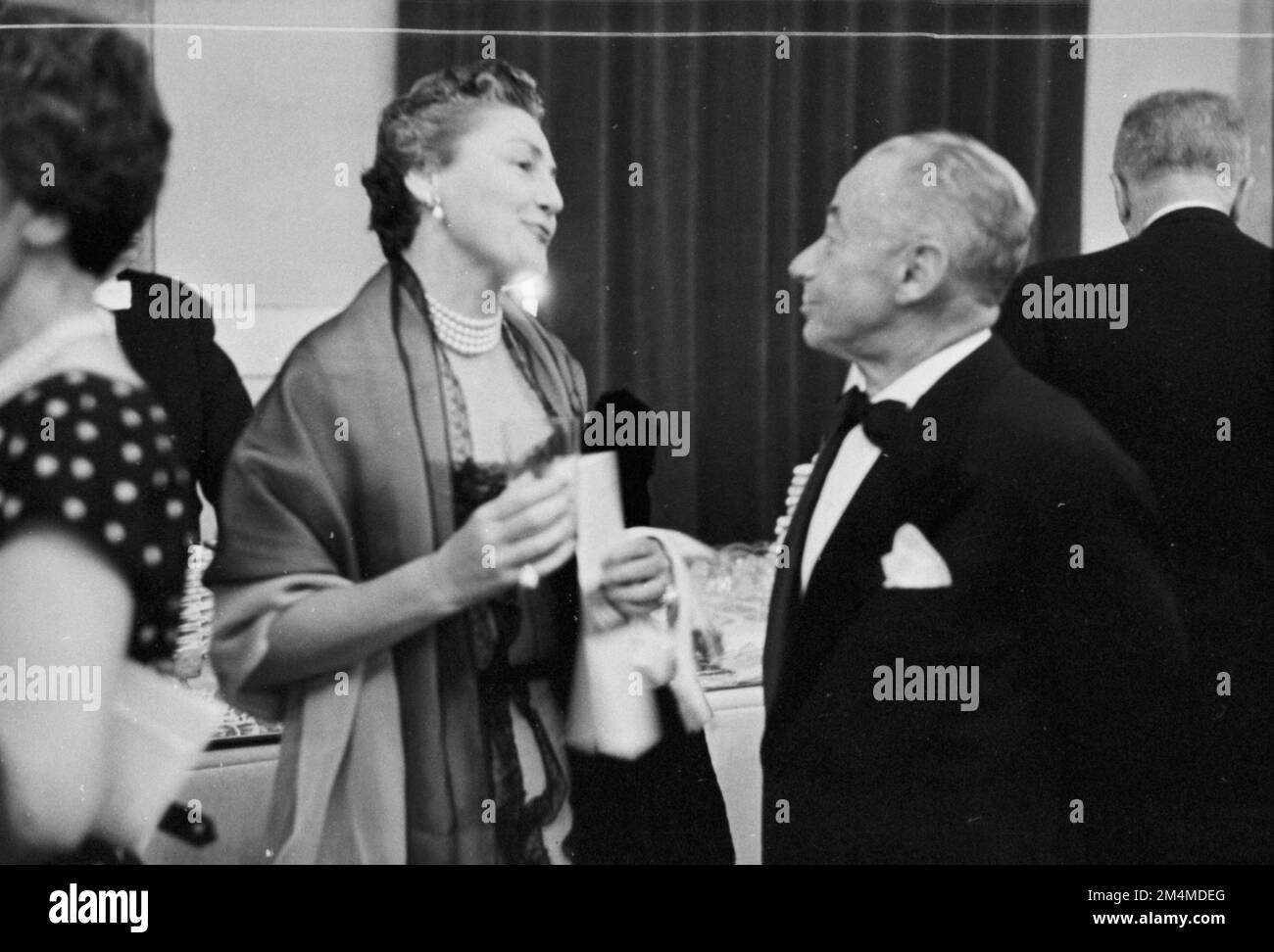 New York Philharmonic Orchestra in Paris and reception. Photographs of ...