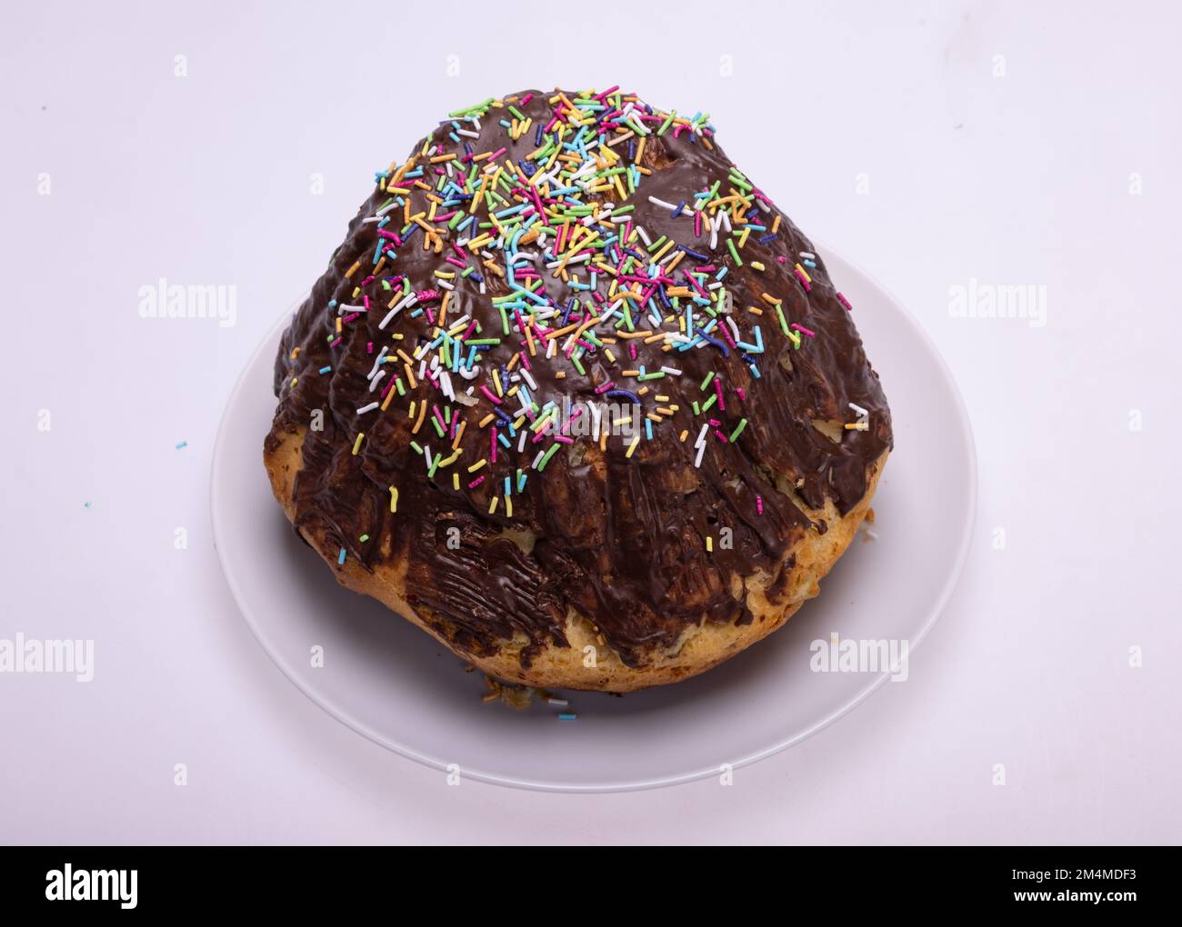 Traditional Ukrainian Easter Cake Kulich or Orthodox Christian Easter ...