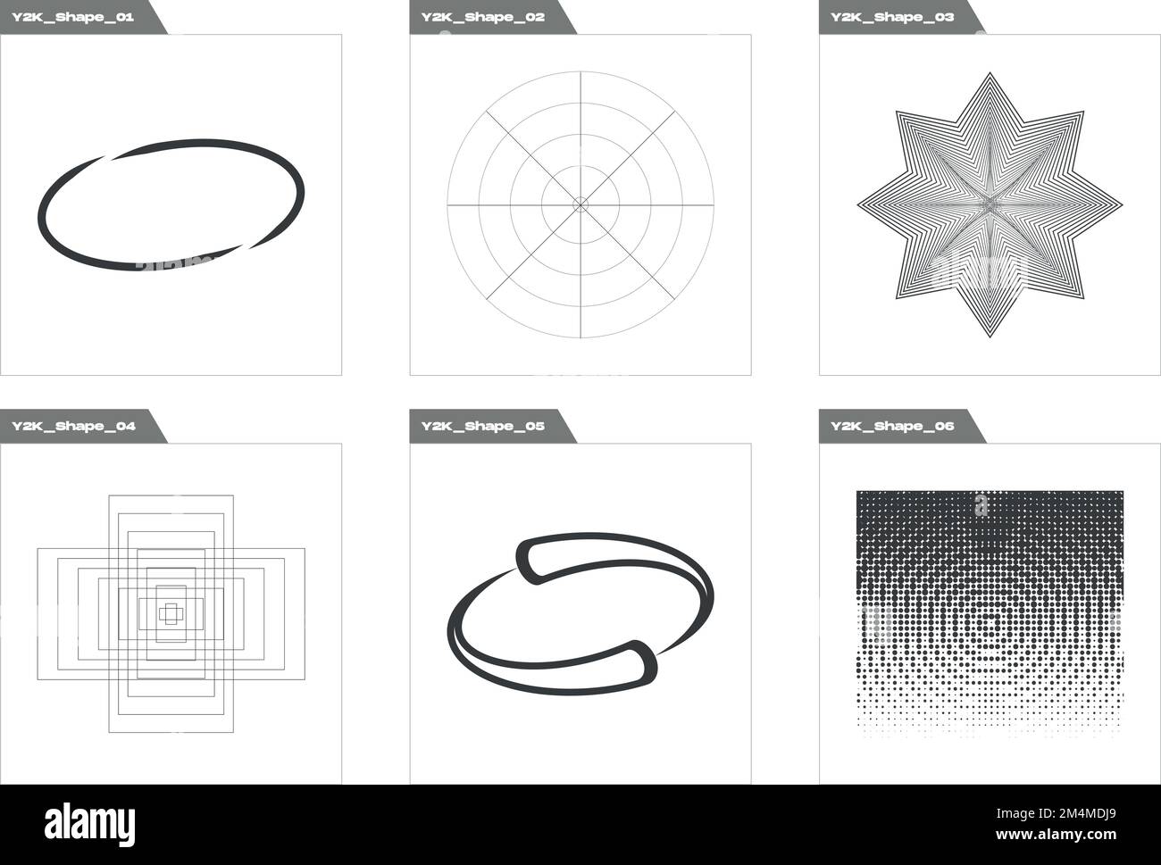 Retro futuristic elements for design. Retro futuristic graphic ...