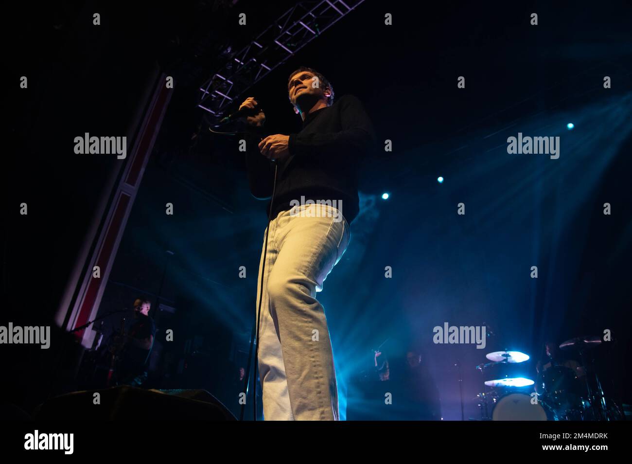 Glasgow, Scotland, 21th December 2022, Roddy Woomble of Idlewild ...