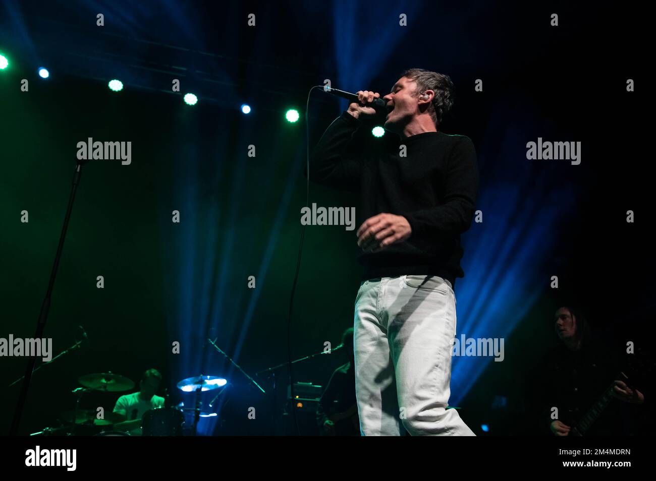 Glasgow, Scotland, 21th December 2022, Roddy Woomble of Idlewild ...