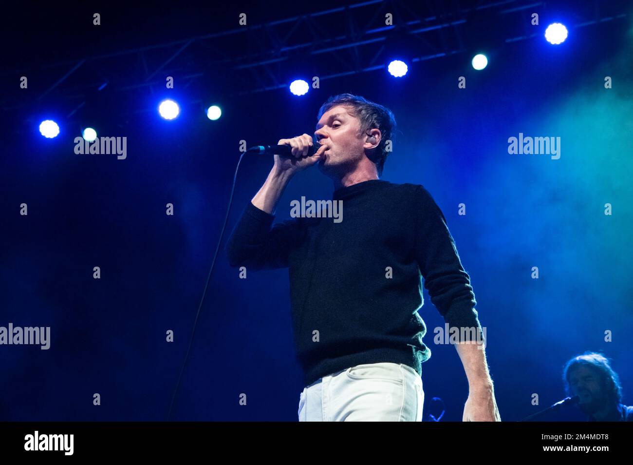 Glasgow, Scotland, 21th December 2022, Roddy Woomble of Idlewild ...