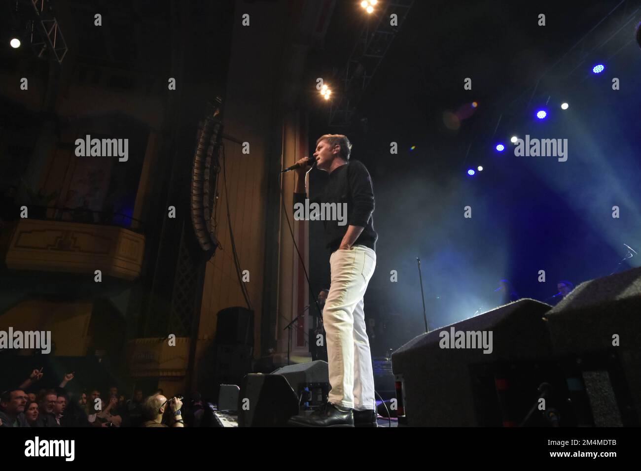 Glasgow, Scotland, 21th December 2022, Roddy Woomble of Idlewild ...