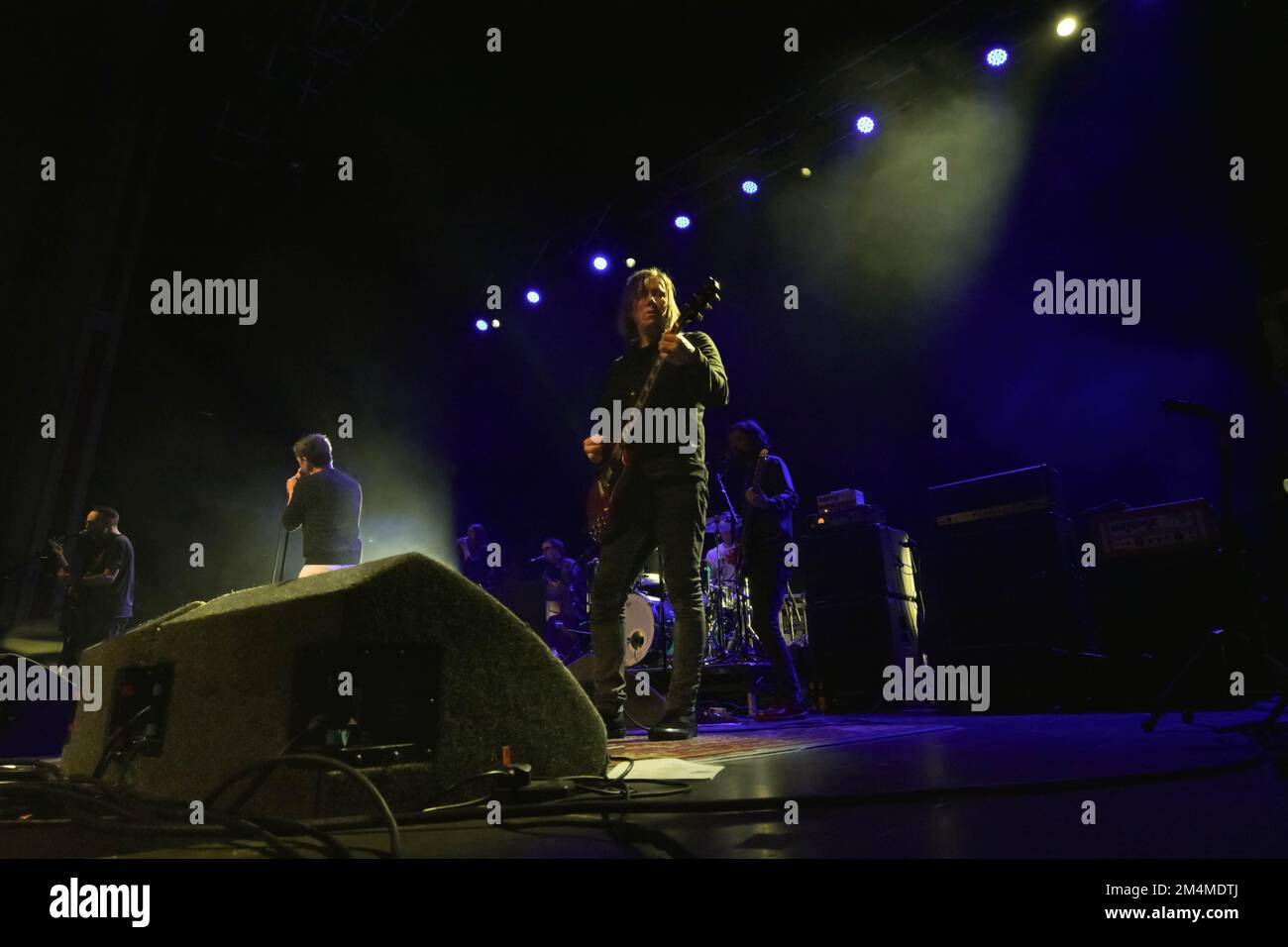 Glasgow, Scotland, 21th December 2022, Roddy Woomble of Idlewild ...