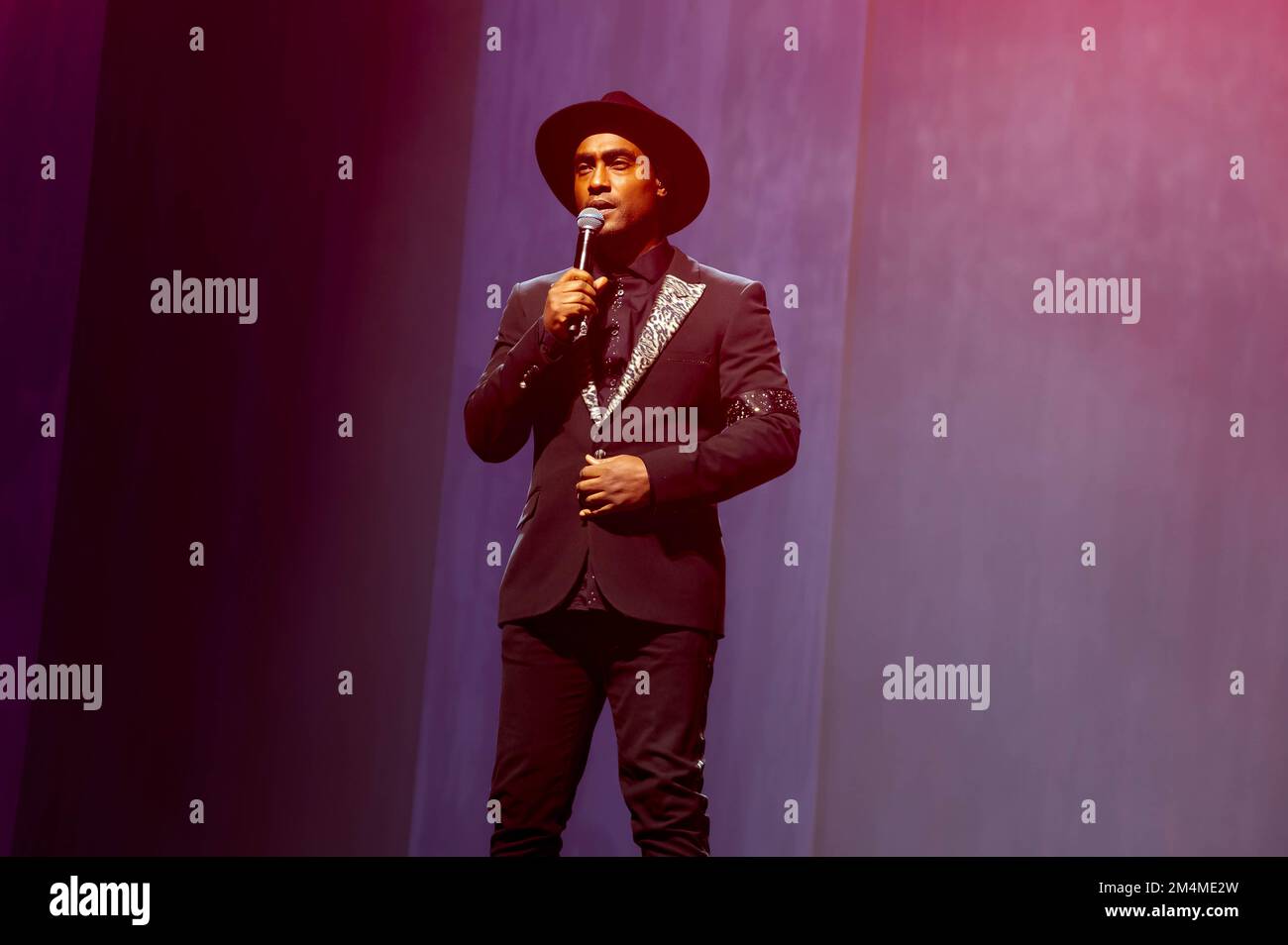 Simon Webbe of Blue performing at the OVO Hydro Glasgow on the 19th ...