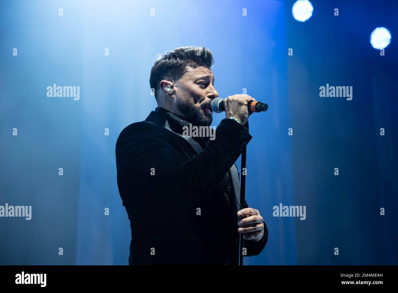 Duncan James of Blue performing at the OVO Hydro Glasgow on the 19th ...