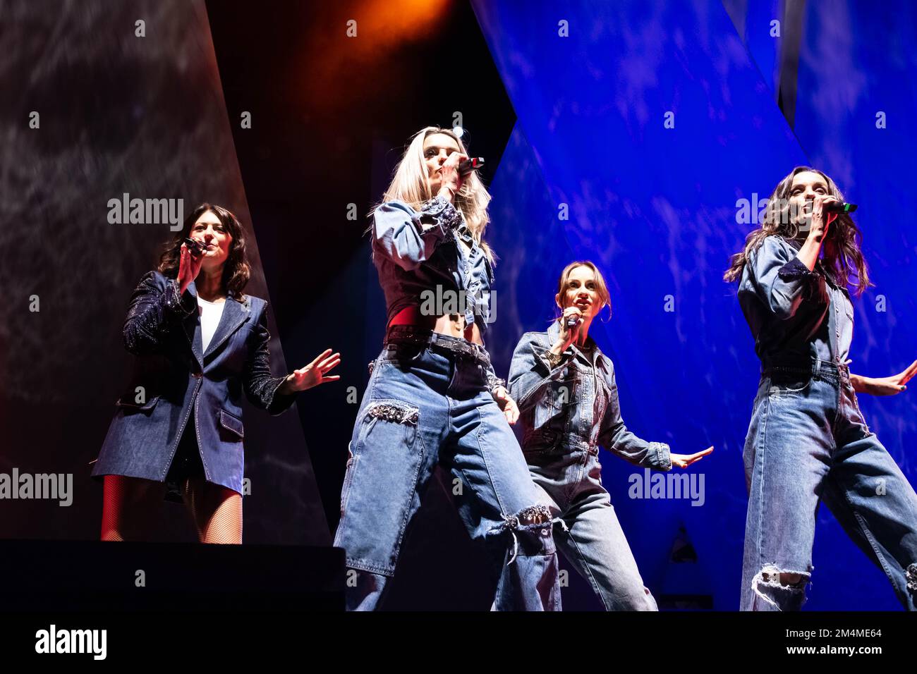 B Witched performing at the OVO Hydro Glasgow on the 19th December 2022 ...