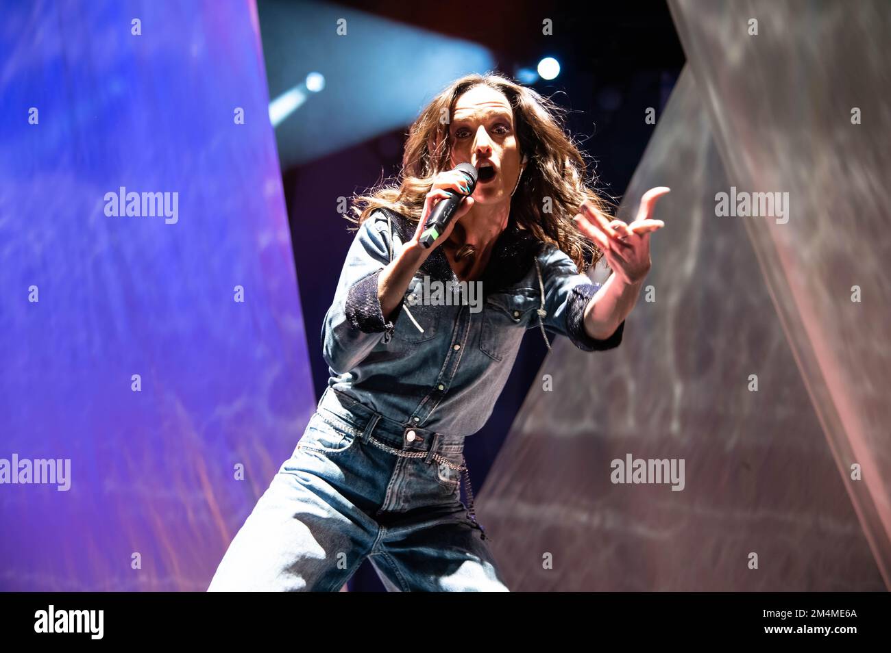 Edele Lynch of B Witched performing at the OVO Hydro Glasgow on the ...