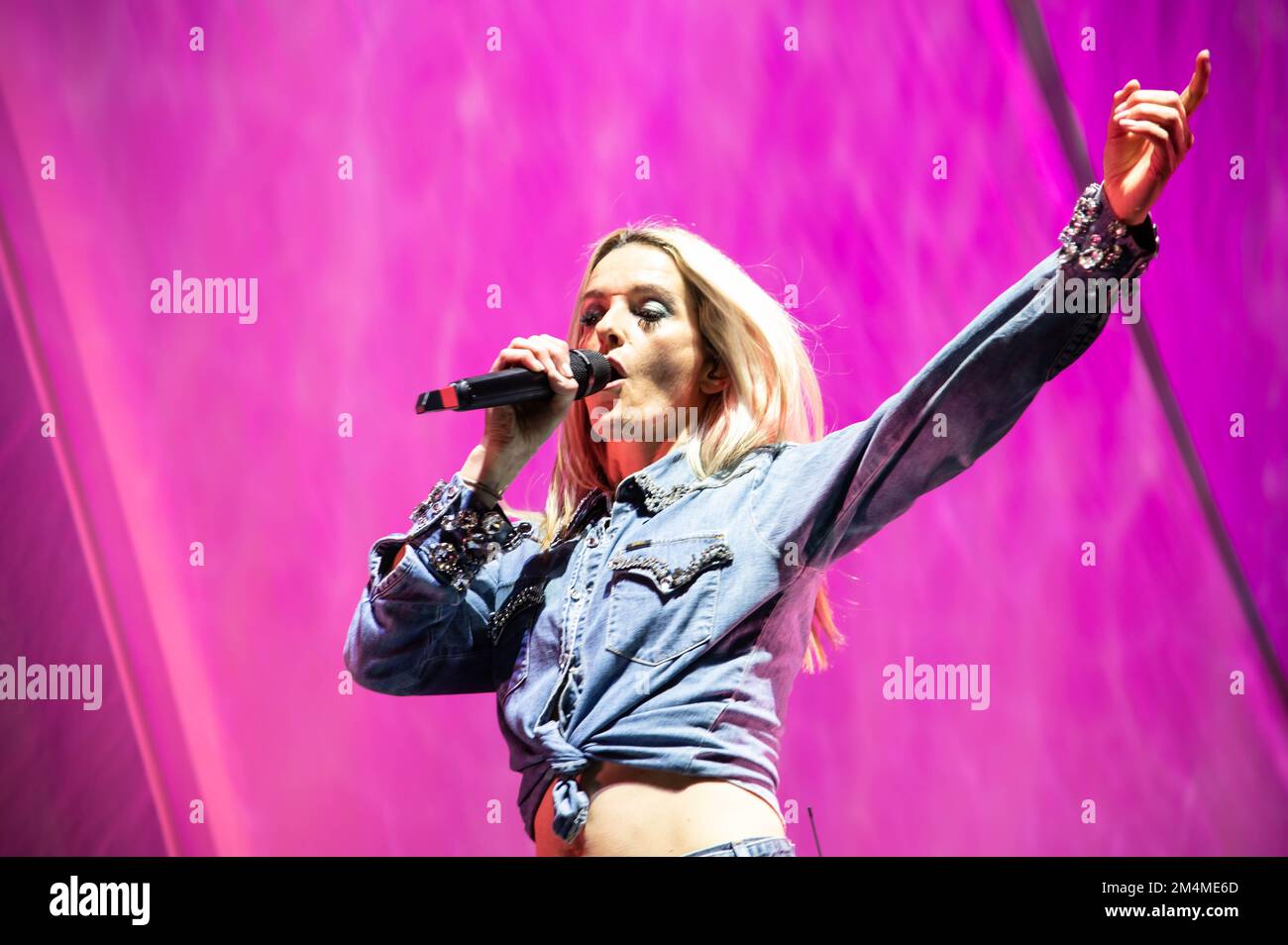 Keavy Lynch of B Witched performing at the OVO Hydro Glasgow on the ...