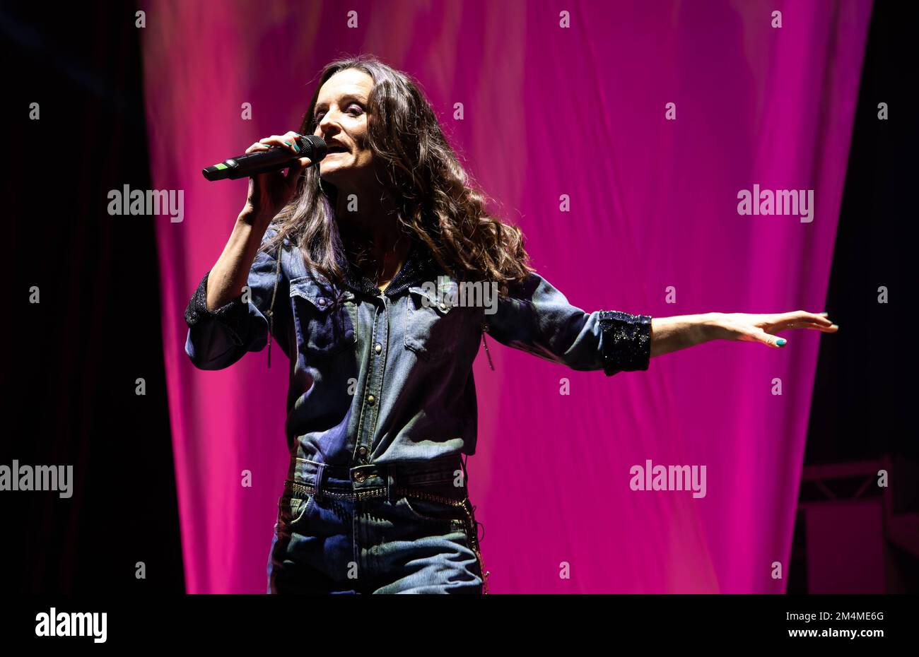 Edele Lynch of B Witched performing at the OVO Hydro Glasgow on the ...