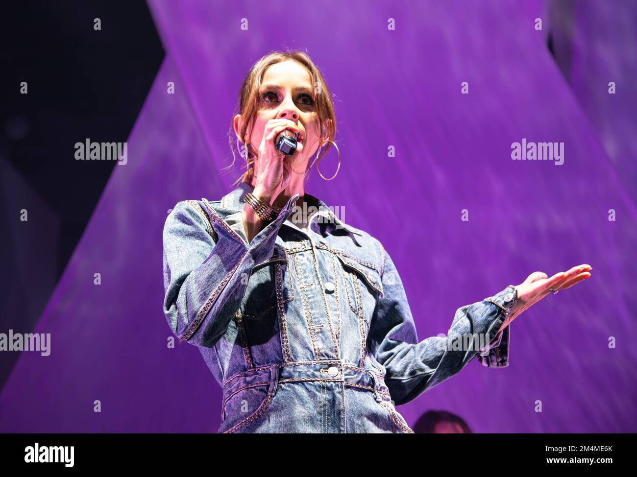 Keavy Lynch of B Witched performing at the OVO Hydro Glasgow on the ...