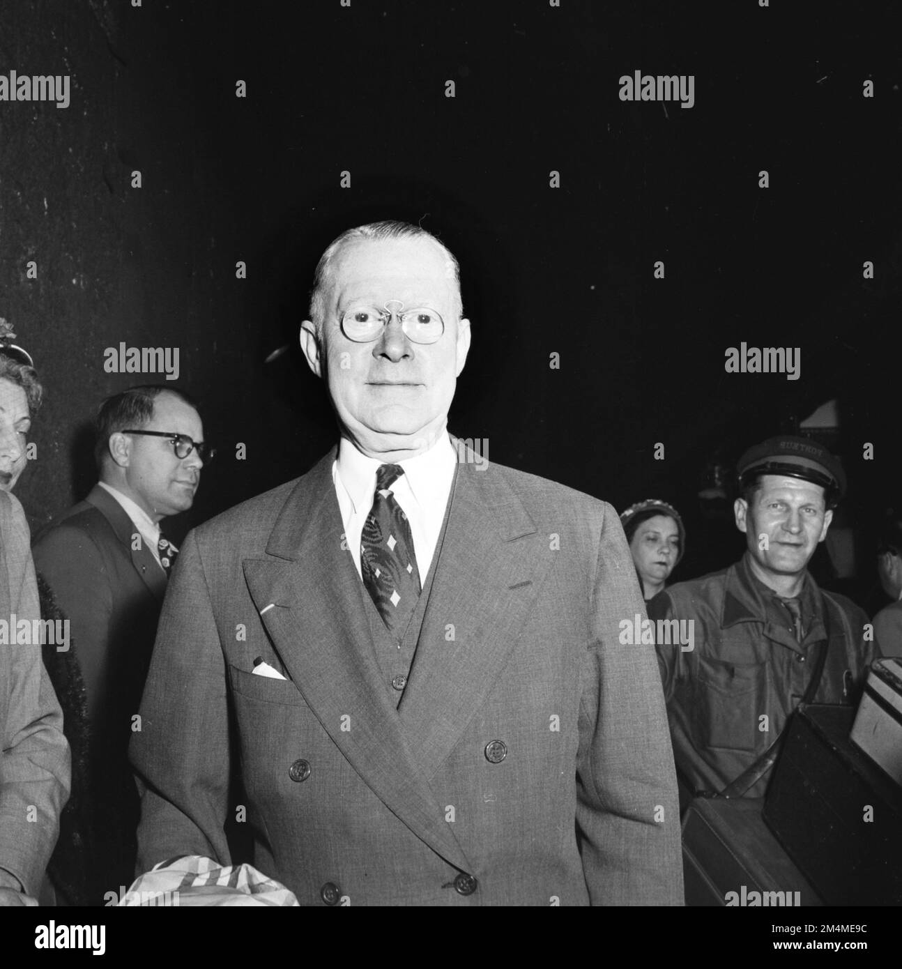 New U.S. Representative to NATO Arrives in Paris. Photographs of ...