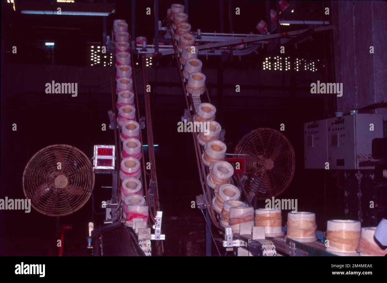 Production Unit of Plastic Tapes. India Stock Photo - Alamy