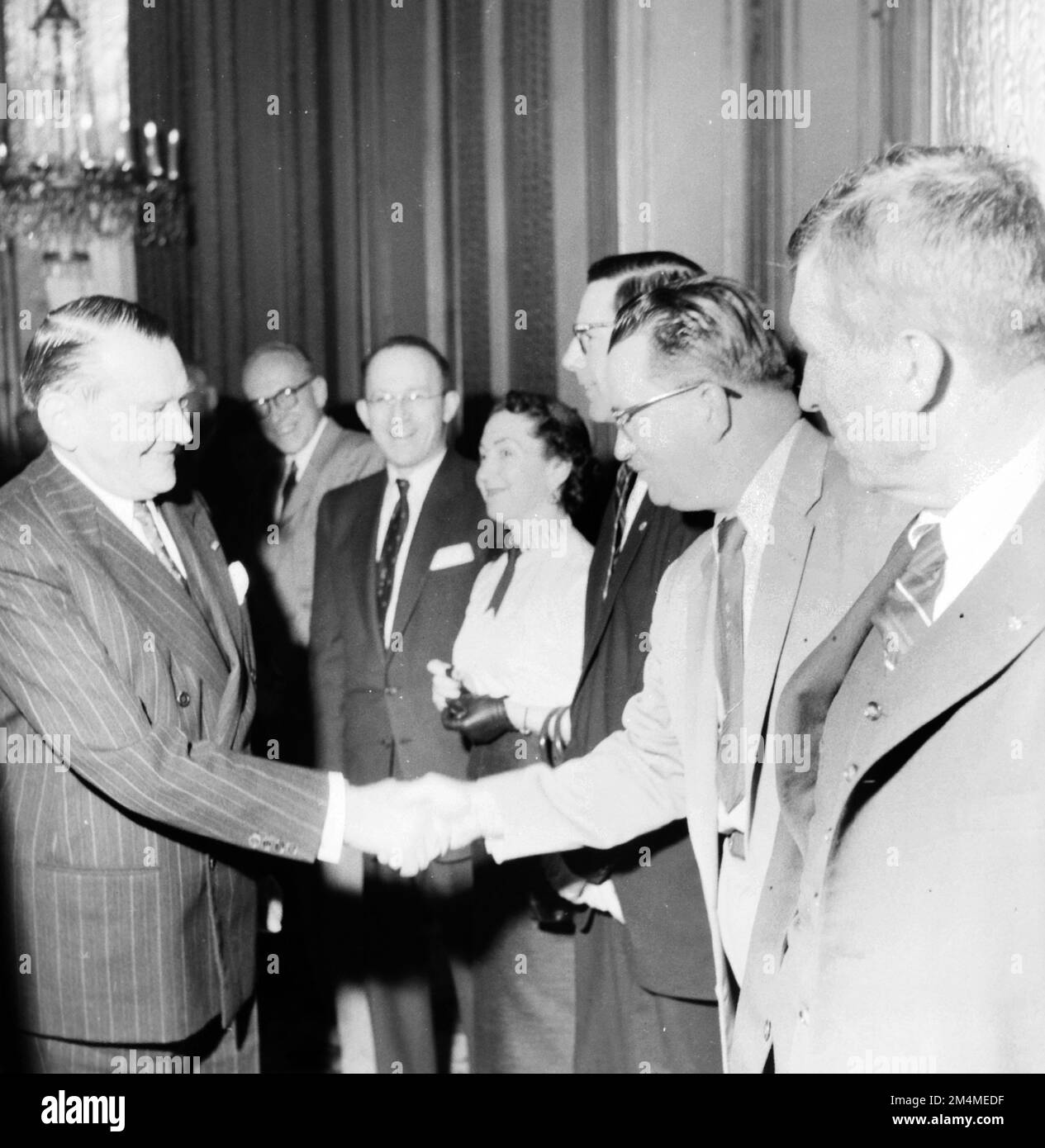 Wick Editors' Tour 1955. Photographs of Marshall Plan Programs ...