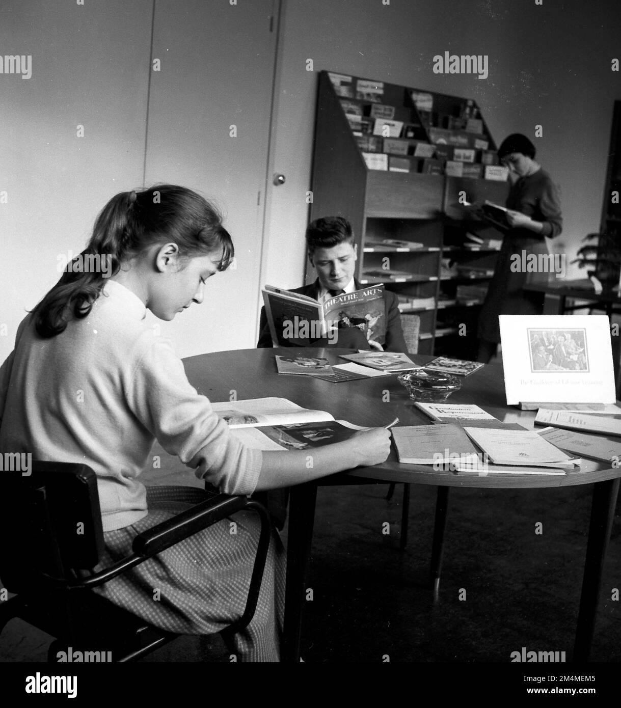 USIS, Tours, Library and Cultural Center. Photographs of Marshall Plan ...