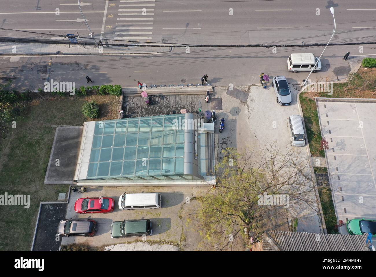 The Entrance 3 of Shangqiao Station of Chongqing Rail Transit Loop Line ...