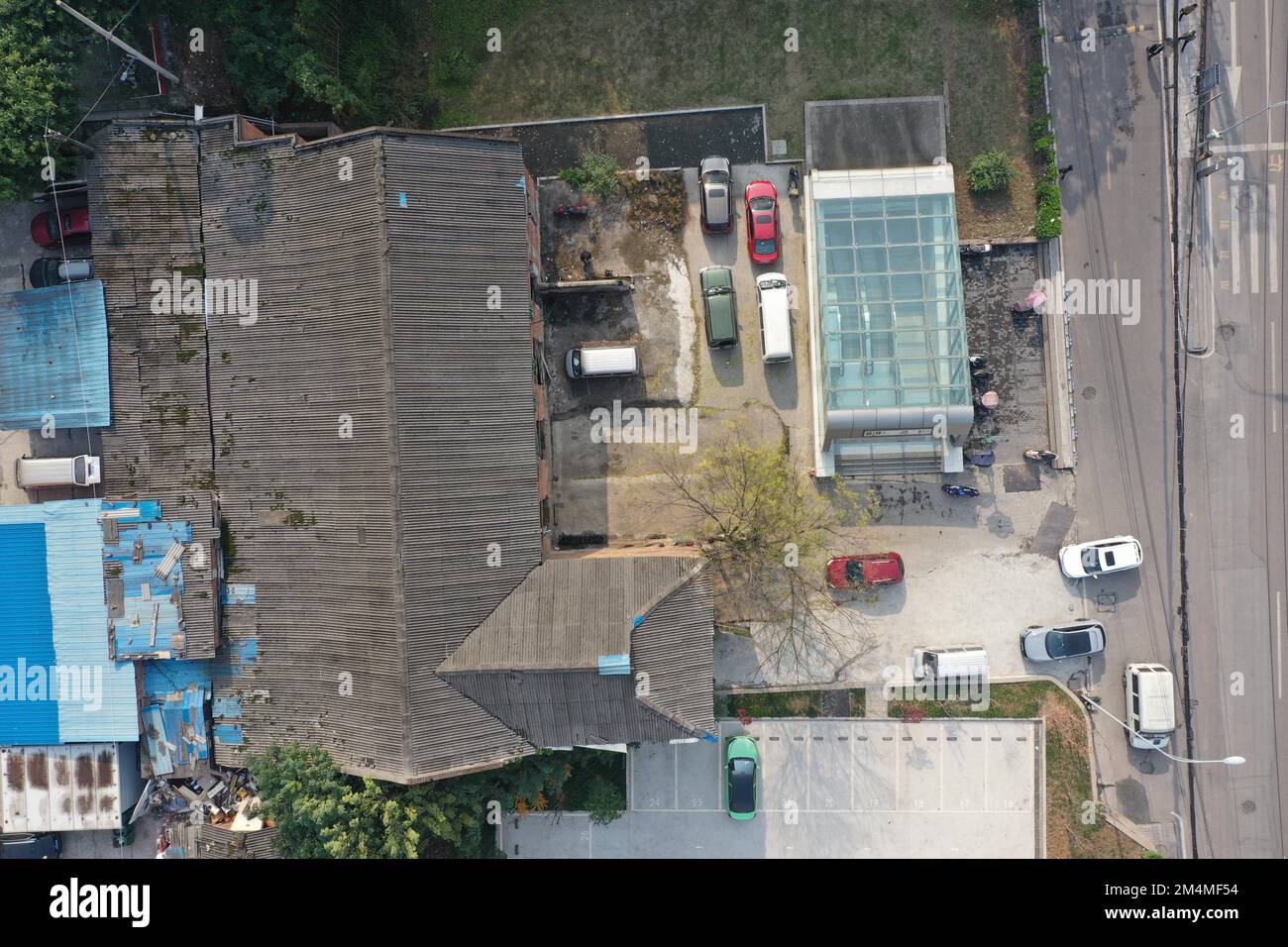 The Entrance 3 of Shangqiao Station of Chongqing Rail Transit Loop Line ...