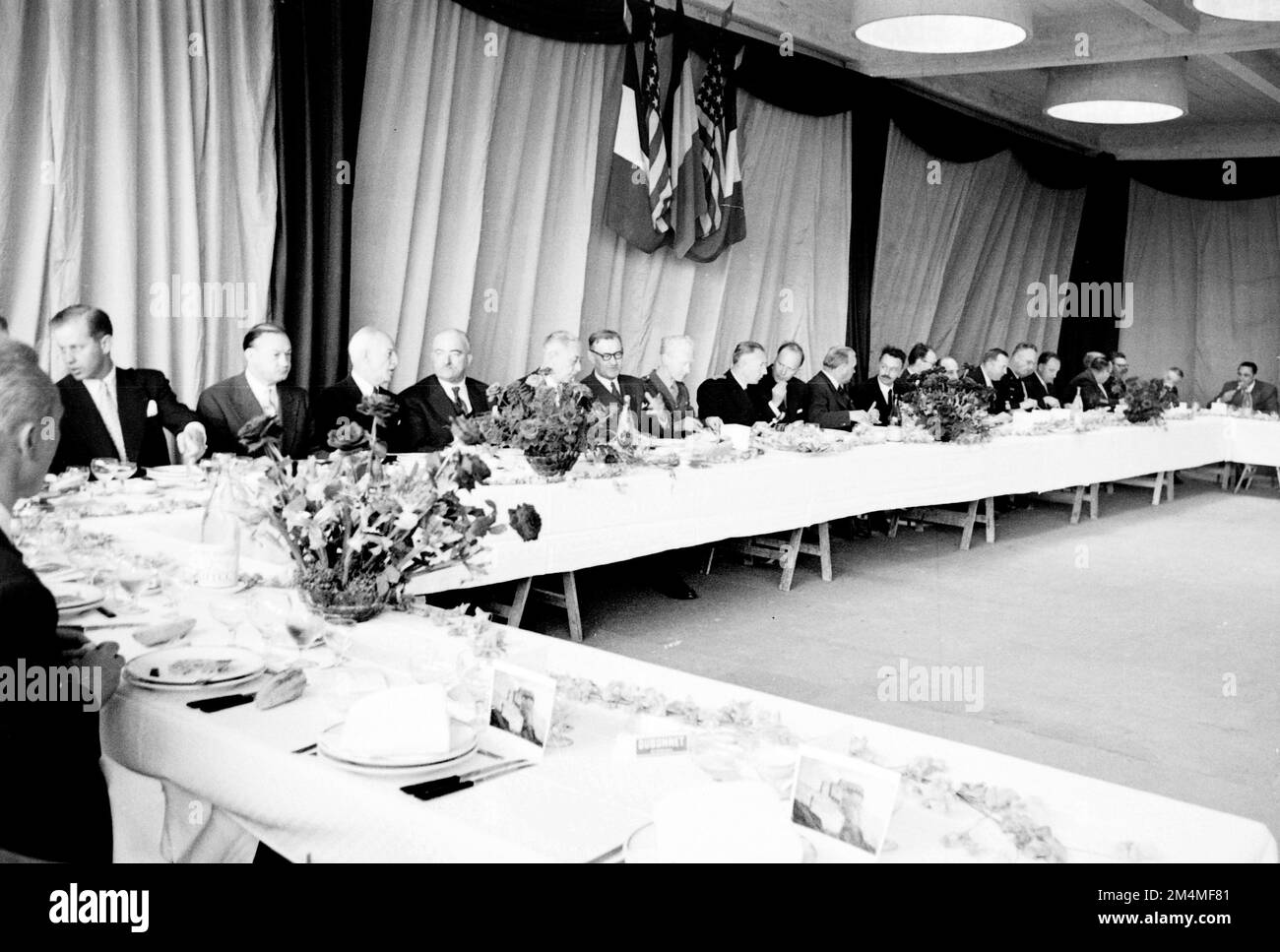 St. Lo's New Hospital, Inaugural Ceremonies. Photographs of Marshall ...