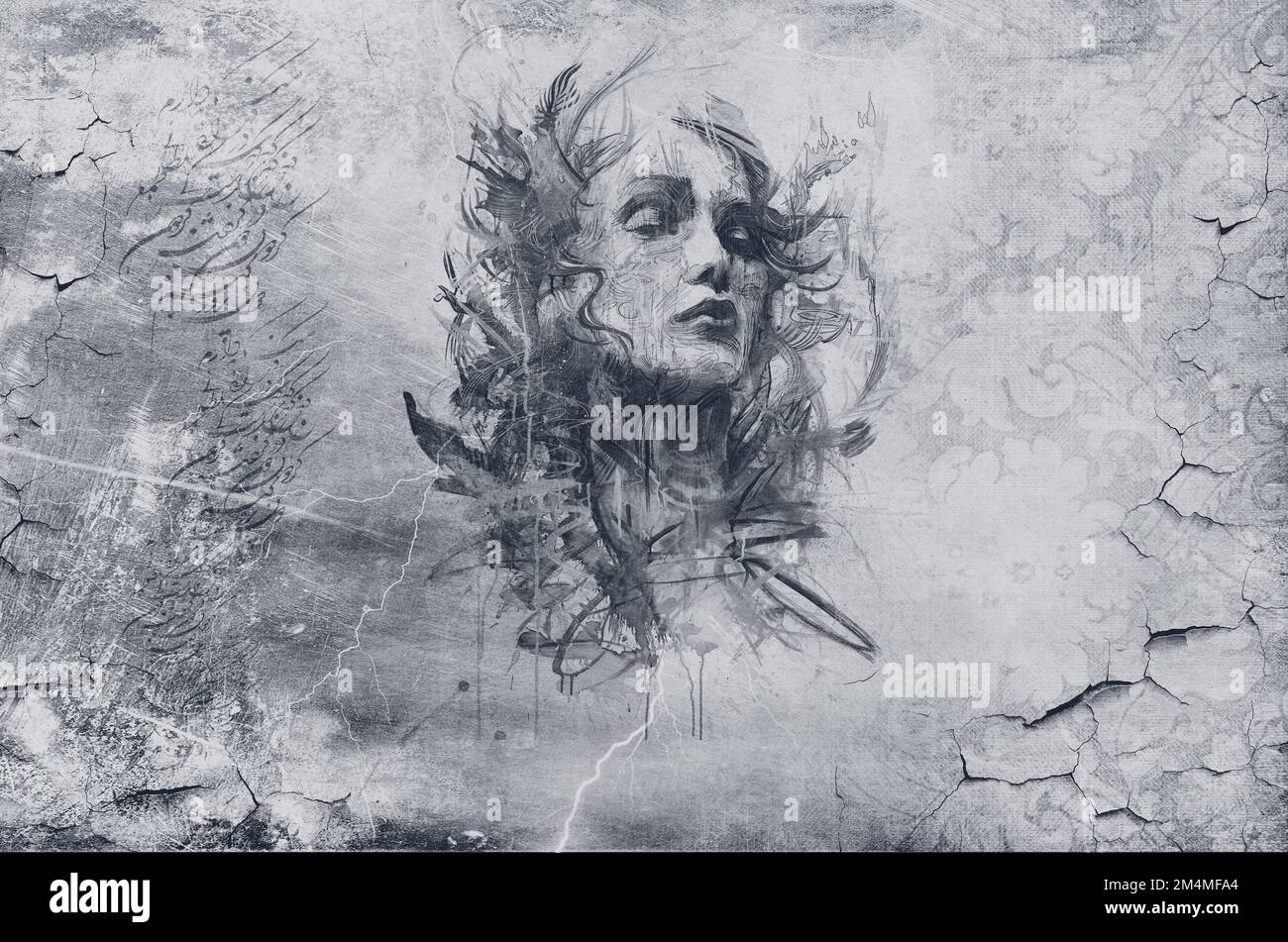 3D wallpaper, wall texture background, gray design, Modern Decorative ...