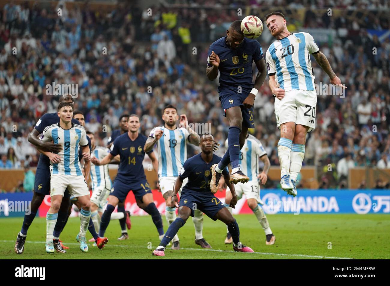 Lusail, Qatar. Fifa World Cup. Match 64. Argentina vs France. 18th ...