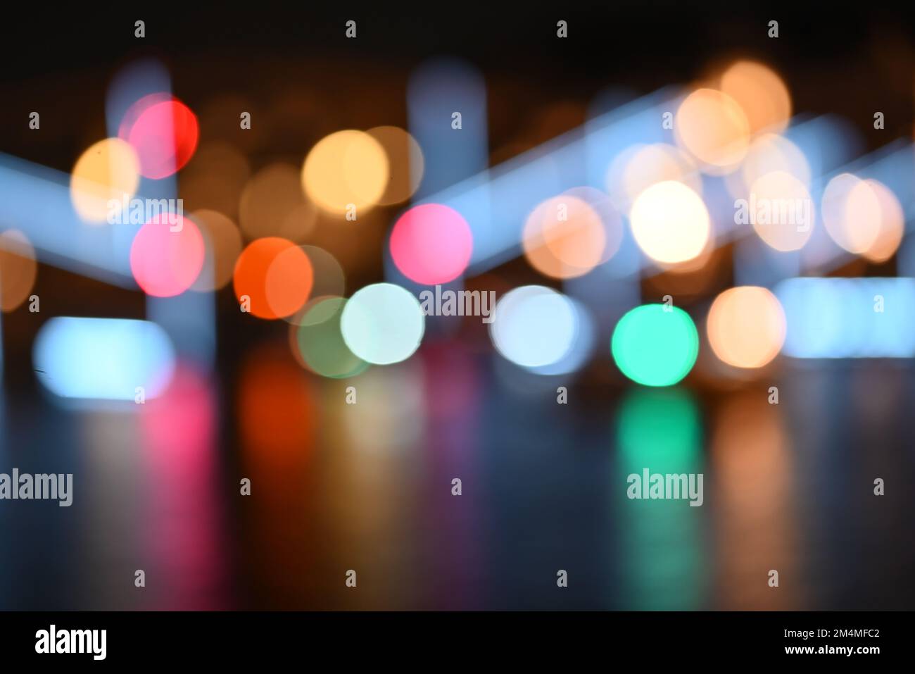 Light bokeh abstract background, Amsterdam light festival Stock Photo ...