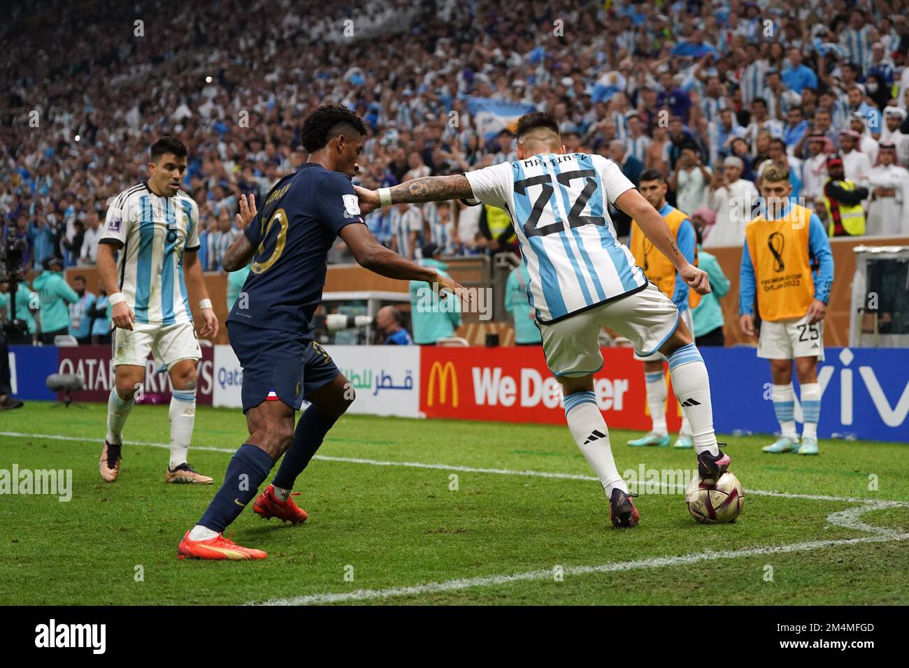 Lusail, Qatar. Fifa World Cup. Match 64. Argentina vs France. 18th ...
