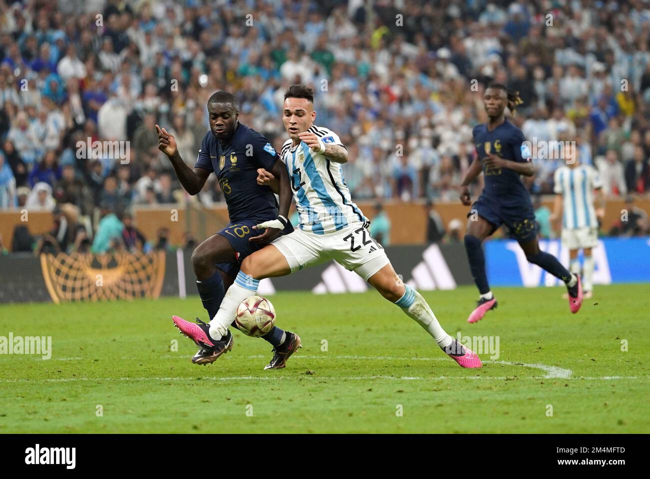 Lusail, Qatar. Fifa World Cup. Match 64. Argentina vs France. 18th ...