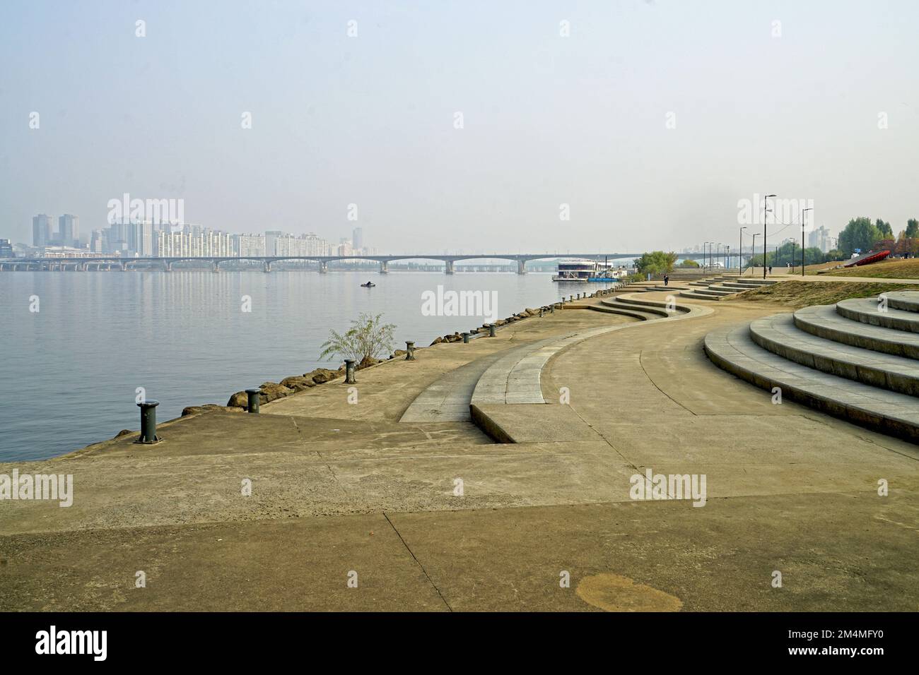 Hangang Park, Hangang Riverside, City Park of Korea, Seoul, South Korea ...