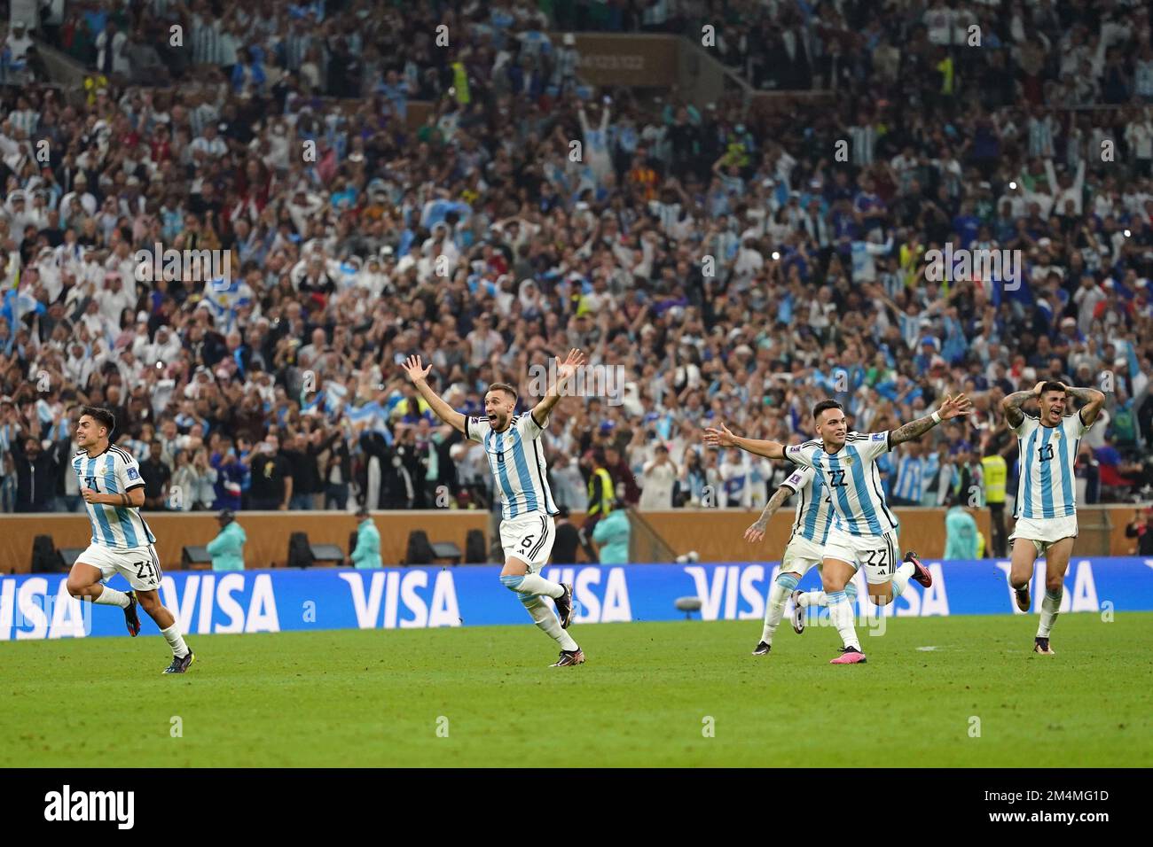 Lusail, Qatar. Fifa World Cup. Match 64. Argentina vs France. 18th ...