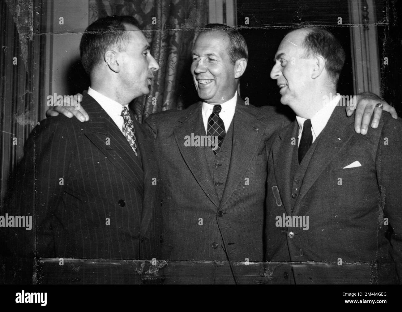 Wm. C. Foster Visits ECA Headquarters in Paris. Photographs of Marshall ...