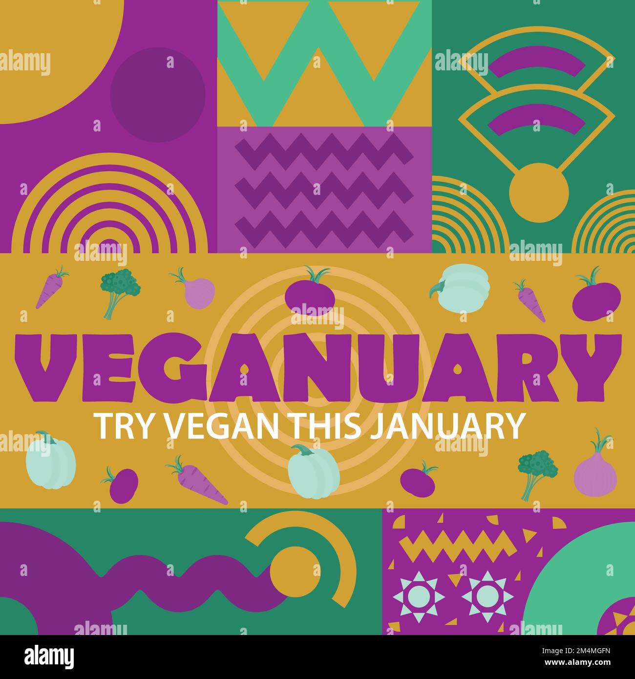 Celebrating veganuary hi-res stock photography and images - Alamy