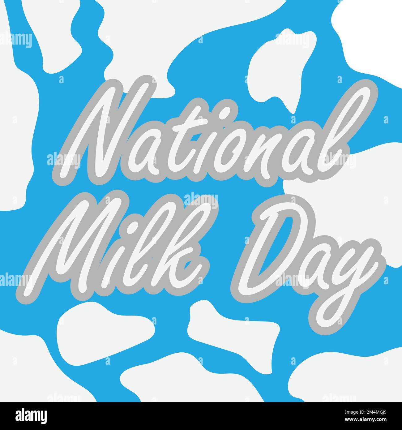 Vector banner design for celebrating national milk day on the 11th of ...