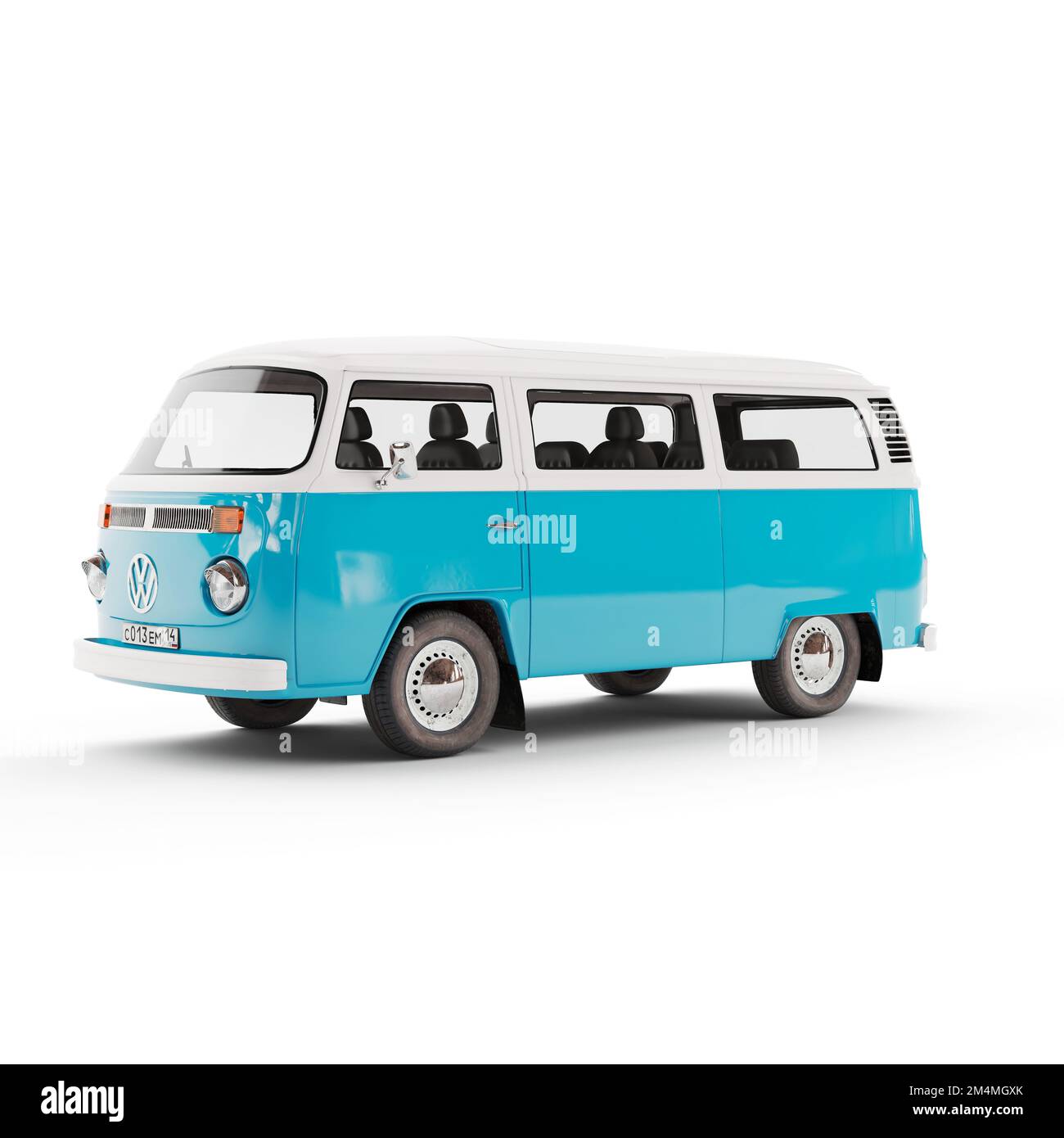 Old vw van Cut Out Stock Images & Pictures - Alamy