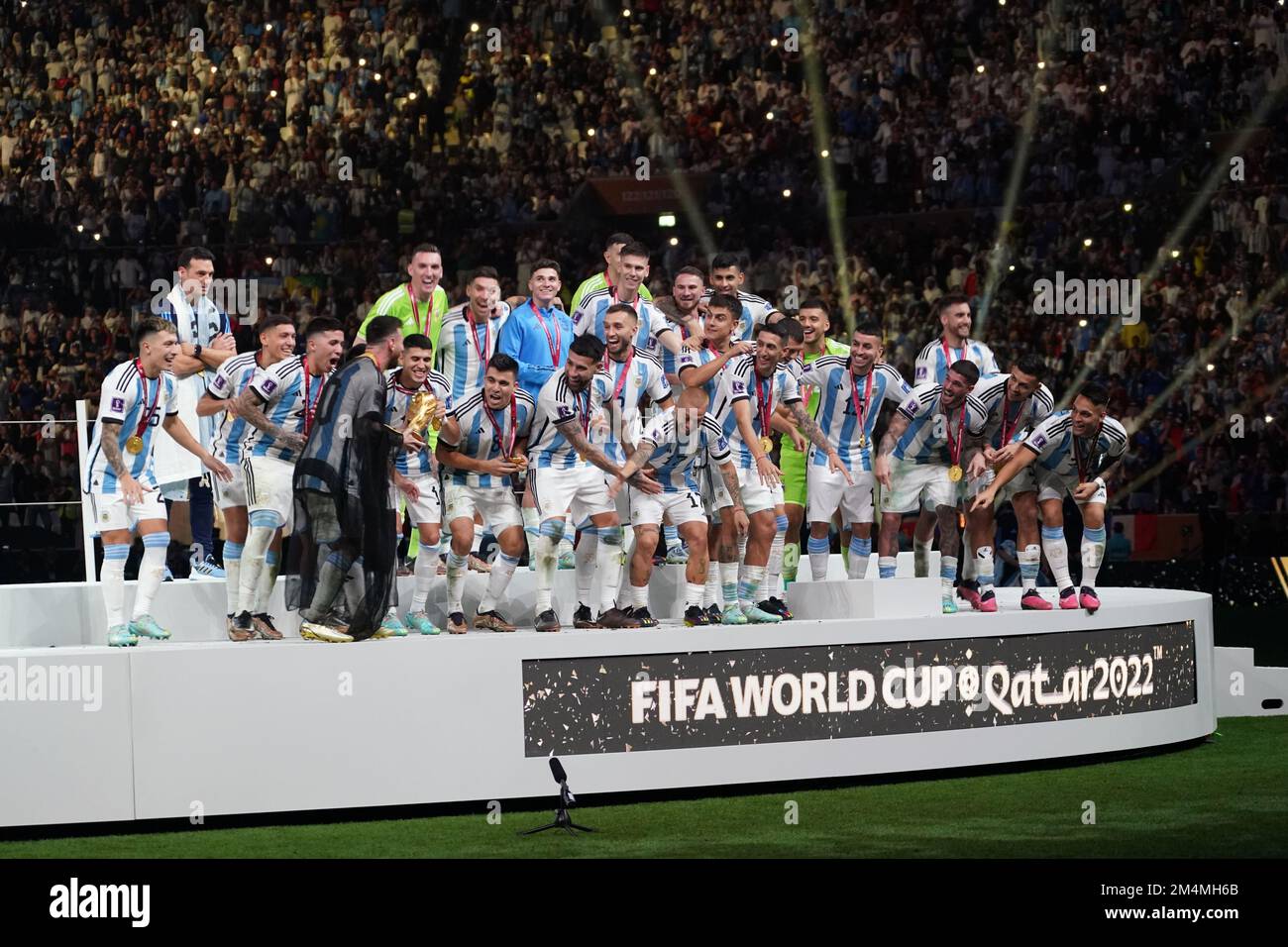 Lusail, Qatar. Fifa World Cup. Match 64. Argentina vs France. 18th ...