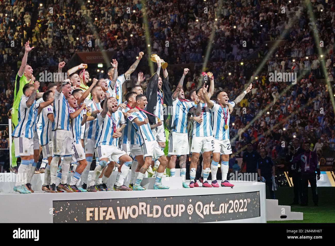 Lusail, Qatar. Fifa World Cup. Match 64. Argentina vs France. 18th ...