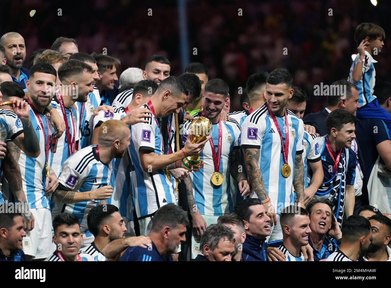 Lusail, Qatar. Fifa World Cup. Match 64. Argentina vs France. 18th ...