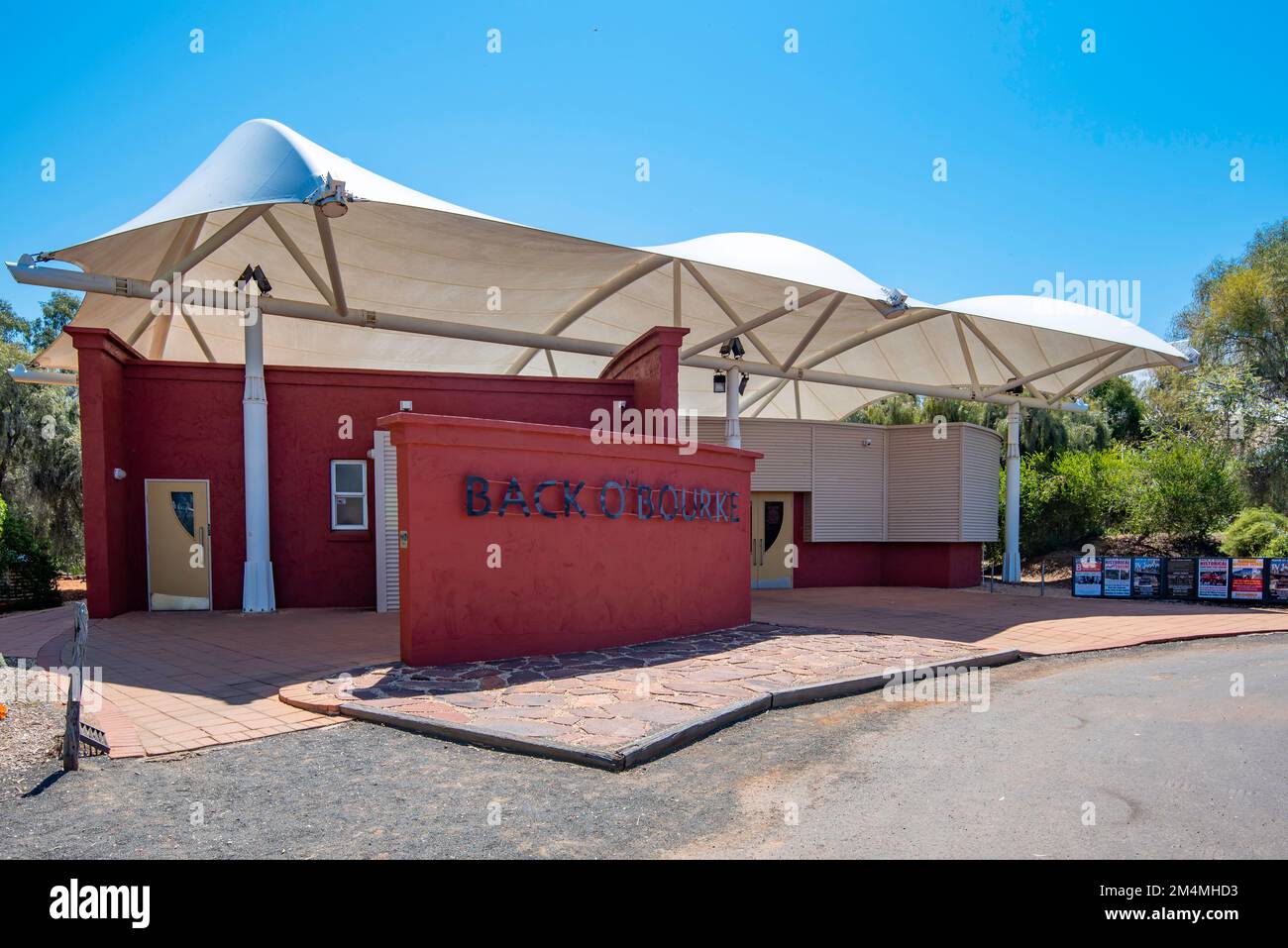 Back o bourke information and exhibition centre hi-res stock ...